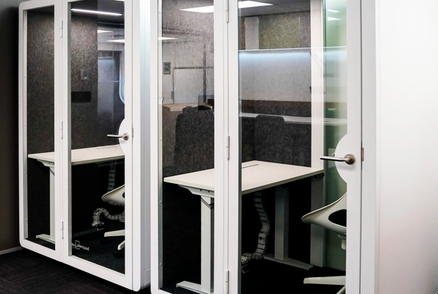 Silent Pod - Portable Acoustic Pods.